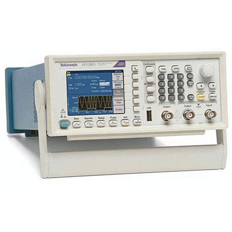 Tektronix AFG MHZ Arbitrary Function Generator With Colour Display Rapid Electronics