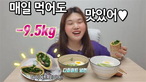 매일 먹어도 질리지 않는 다이어트 식단 또띠아 먹방 쿡방 Youtube