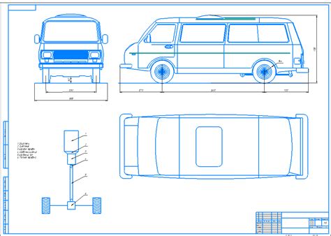 Designing A Car Raf 2203 With A Diesel Engine Download Drawings