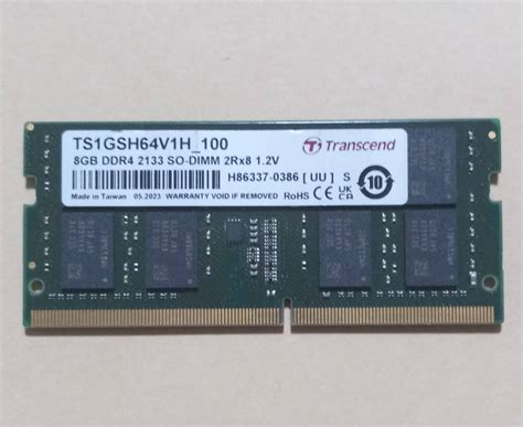 Yahoo オークション Mk12【動作品】transcend Ddr4 2133 8gb×1枚pc4