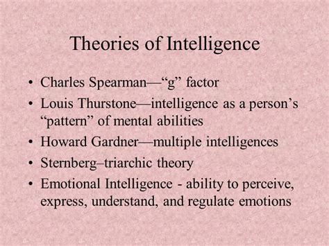 7 Theories Of Intelligence Support Centre Center For Elites