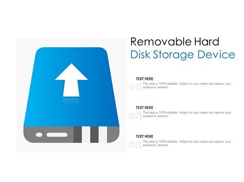 Removable Hard Disk Storage Device Powerpoint Presentation Slides Ppt Slides Graphics Removable Hard Disk Storage Device Powerpoint Presentation Slides Ppt Slides Graphics