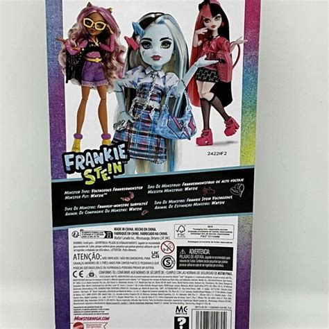 Mattel Toys Mattel Monster High Frankies Day Out Doll G3 Frankie