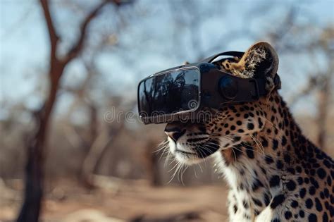 Leopard Experiences Virtual Reality Exploring Simulated Environments With Innovative Technology