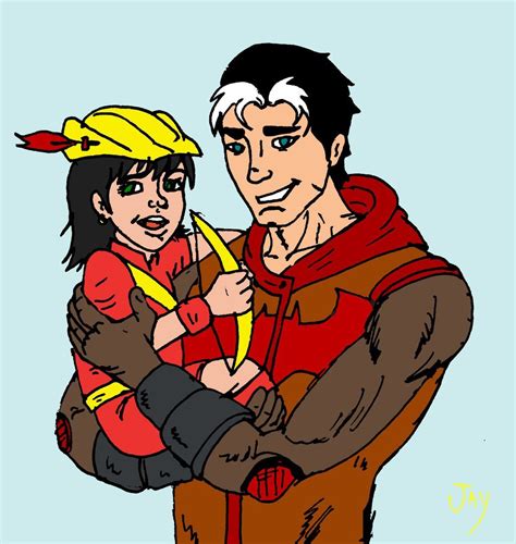 Jason Todd And Lian Harper By Jasontodd1fan Jason Todd Red Hood Bat