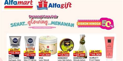 Promo Alfamart Terbaru 30 Oktober 2023 Produk Perawatan Tubuh Diskon