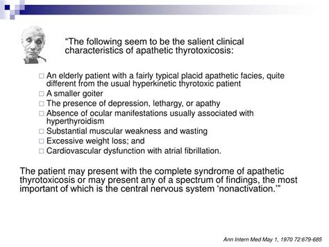 Ppt Unexplained Weight Loss A Case Of Apathetic Hyperthyroidism