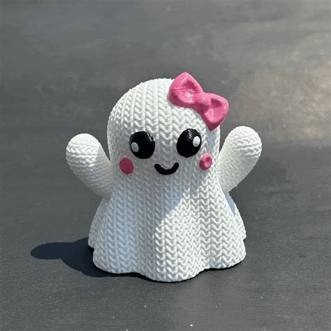 3d File Knitted Ghost 👻 ・model To Download And 3d Print・cults