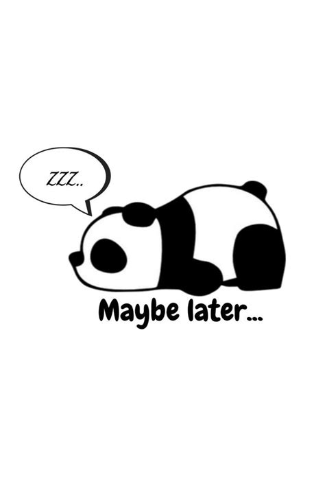 Panda Bear Sticker For Sale By Nikolinadesign Panda Bear Panda Bear