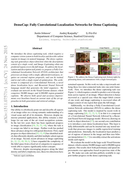 Densecap Fully Convolutional Localization Networks For Dense