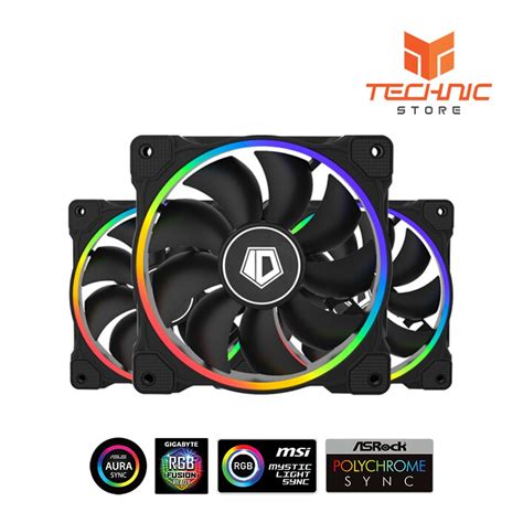 Bán Bộ quạt tản nhiệt ID-Cooling ZF-12025-RGB-TRIO giá rẻ 855.000 ...