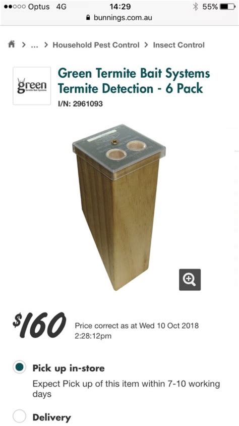 Bunnings Termite Baits Are They A Professional Product Termicure