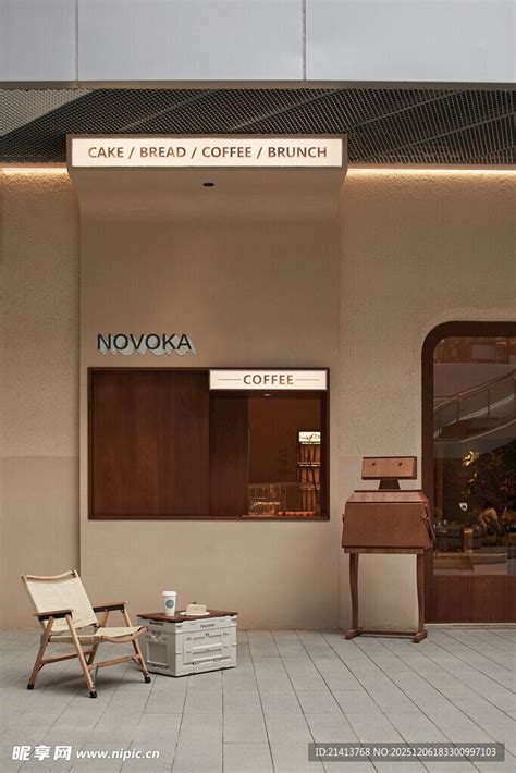 简约风店铺外观设计展示摄影图室内摄影建筑园林摄影图库昵图网