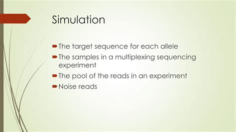 Ppt A Fault Tolerant Method For Hla Typing With Pacbio Data