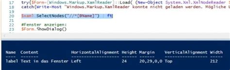 Powershell Wpf Gui Voraussetzungen Und Erste Gui Anwendung