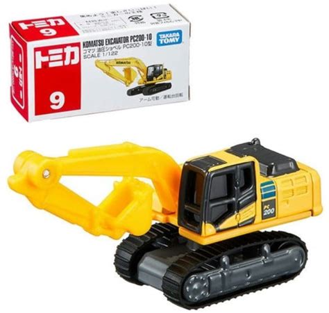 Mô Hình Xe Máy Xúc Tomica No 9 Komatsu Excavator Pc200 10 Nshop