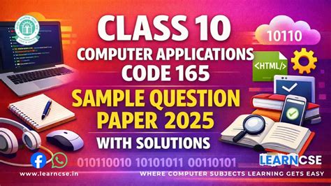 Cbse Class 10 Ca 165 Sample Qp 2024 25 With Solution