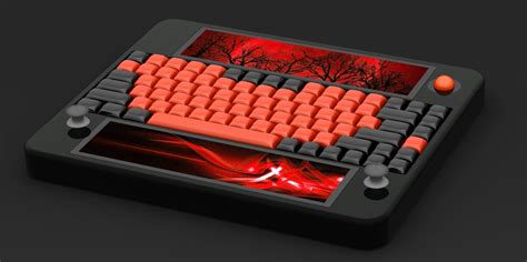 Zeetwin Rpi Cyberdeck Is A Dual Screen Mobile Pc With A Mechanical