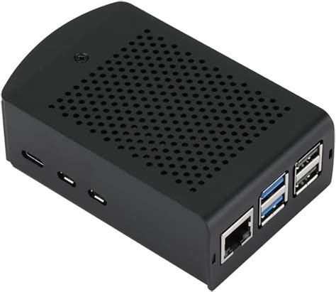 Amazon In Buy Raspberry Pi Case Metal Shell Aluminum Box Black Cover Housing With Hanging