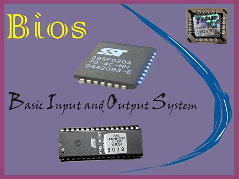 Bios Basic Input Output System Ppt