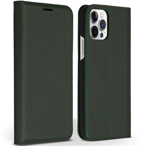 Accezz Apple iPhone Pro Apple iPhone Hülle Echtleder Accezz Klapphülle Handyhülle