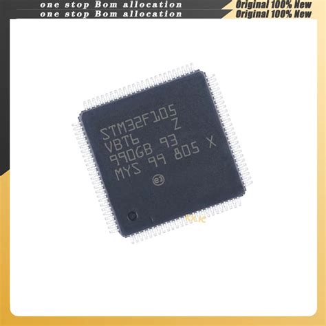 10pcs Lot Stm32f105vbt6 Stm32f105 M32f1vbt6 Lqfp 100 Mstock New