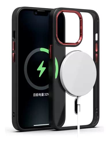 Funda Para iPhone Case Magnética Antiarañazos Transparente Meses sin interés