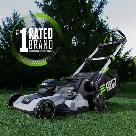 EGO POWER+ 56-volt 21-in Cordless Self-propelled Lawn Mower (Battery ...