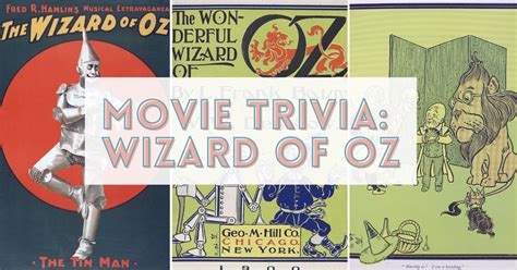 62 Wizard Of Oz Trivia Questions How Well Do You Really Know The Movie