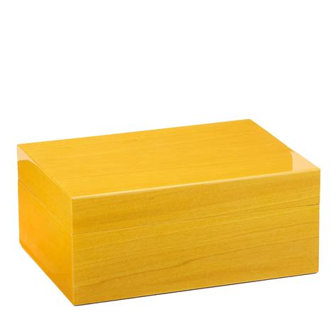Roma Yellow Cigar Box Morici Artemest