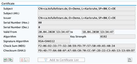 X509 Based Logon 2 Add Ca Certificates To Pse Its Full Of Stars