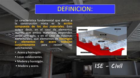 Ise Civil 📊👷‍♂️sistema Constructivo Mixto Elementos