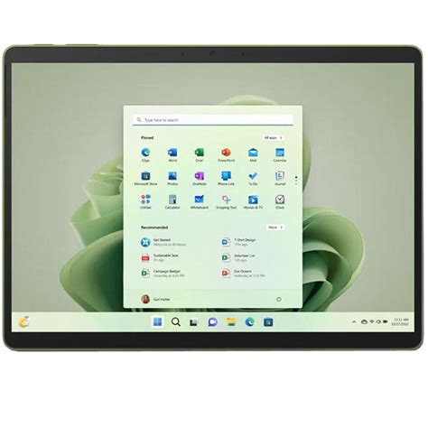 Microsoft Surface Pro 9 13 Tablet I5 8gb256gb Forest With Microsof