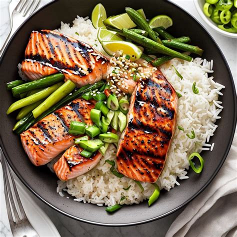 Teriyaki Salmon Bowl Raicipe Helps You To Spice Your Day