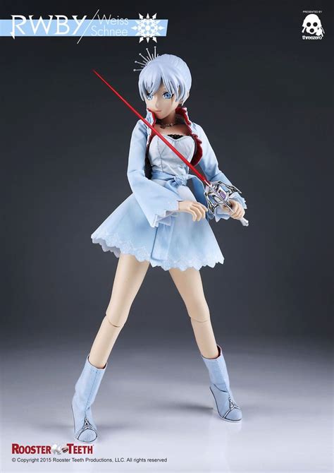 The Th Scale Rwby Weiss Schnee Collectible Figure Will Be Available For Pre Order At