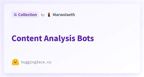 Content Analysis Bots A Marwolaeth Collection