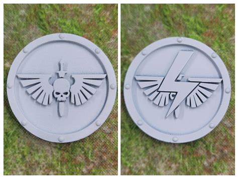 Stl File Marines Battle Shock Tokens・3d Print Object To Download・cults