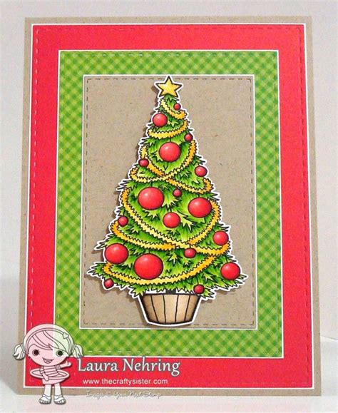 Christmas Tree Handmade Card