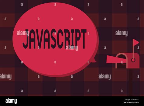 Word Writing Text Javascript Business Concept For Computer Programming Language Used To Create