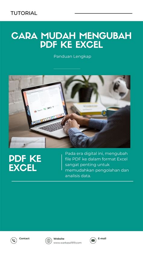 Cara Mudah Mengubah PDF ke Excel: Panduan Lengkap - Warkasa1919