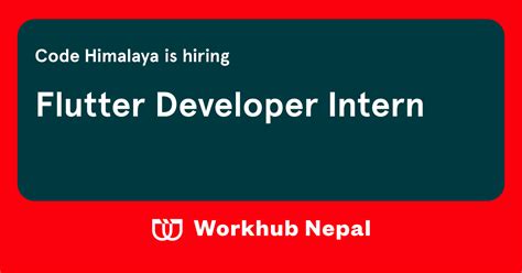 flutter developer intern
