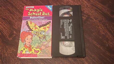 Opening To The Magic School Bus Butterflies 2000 Vhs Youtube