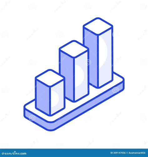 Carefully Crafted Icon Of Bar Chart In Trendy Style Premium Vector