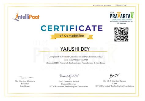 Datascience Intellipaat Ai Iitmadras Yajushi Dey