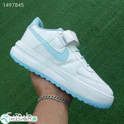 کتانی رانینگ بچه گانه نایک طرح اصلی Nike Air White Blue سفید از فروشگاه فروشگاه آل اسپرت بوتیک