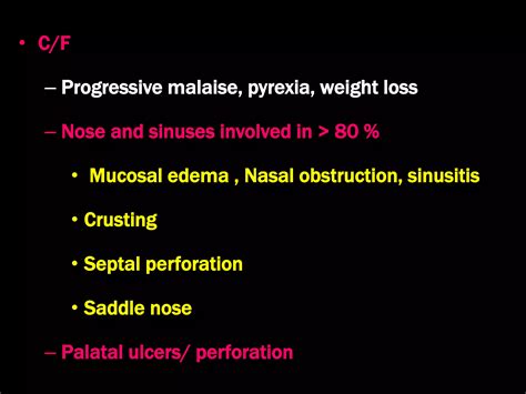 Granulomatous Diseases Of Nose Ppt