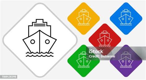 貨船圖示向量圖形及更多交通方式圖片 交通方式 單線 圖示 Istock