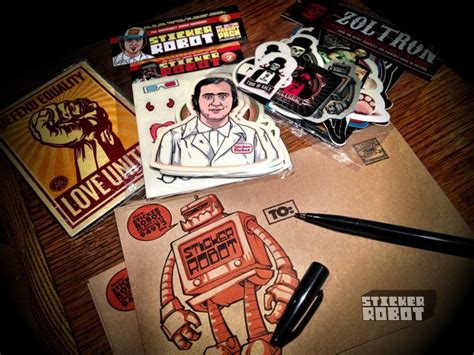 Custom Stickerpacks Sticker Robot Custom Stickers