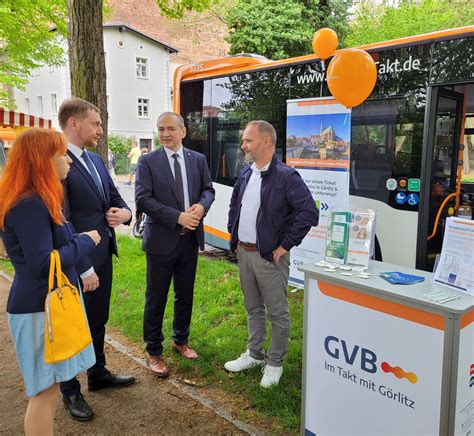 GVB beim Bürgerfest Görlitz Zgorzelec GVB Görlitzer Verkehrsbetriebe