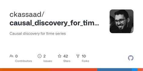 Github Ckassaadcausaldiscoveryfortimeseries Causal Discovery